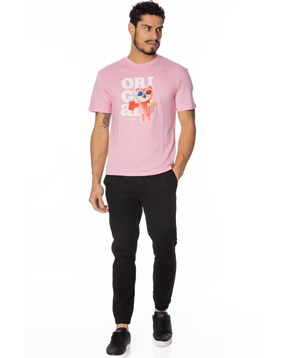 T-shirt Jack n Jones ροζ