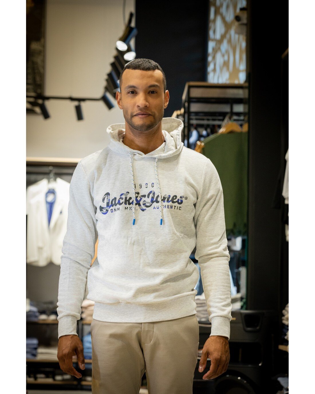 Φούτερ Jack n Jones γκρι