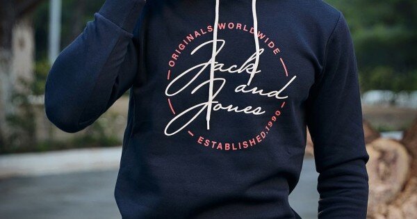 Φούτερ Jack n Jones μπλε
