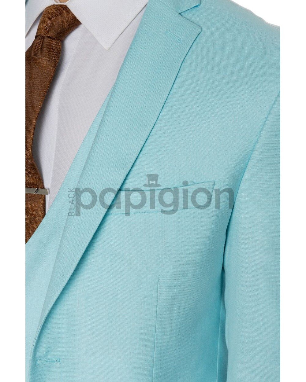 Κοστούμι Fabio Franco τιρκουάζ